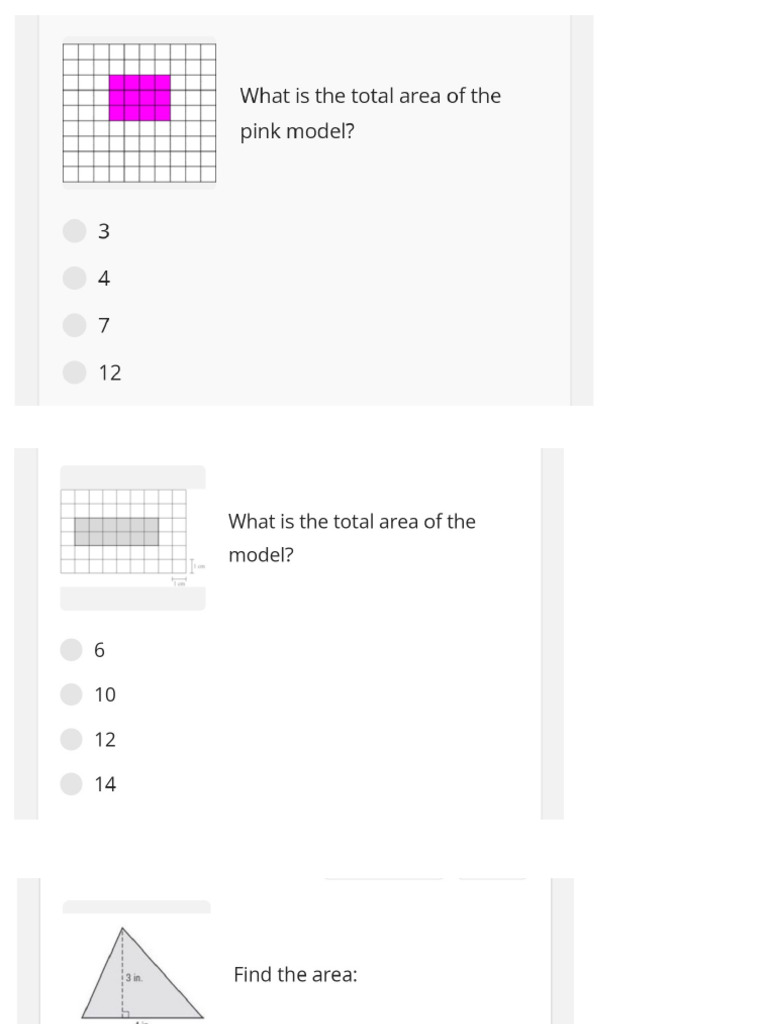 2D Area and Perimeter | PDF