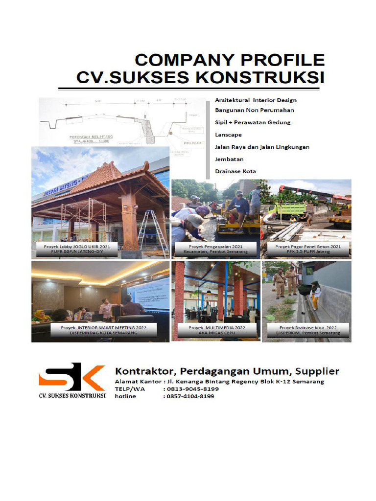 Compro Sukses Konstruksi | PDF