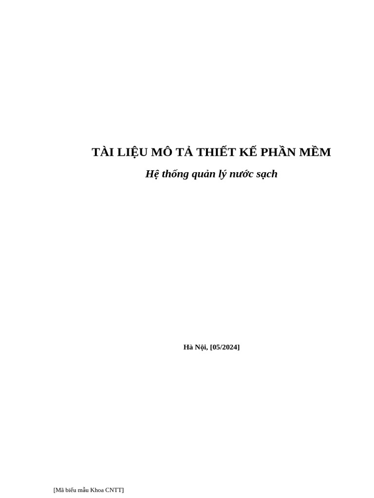 SDD QLNS Nhom09 | PDF