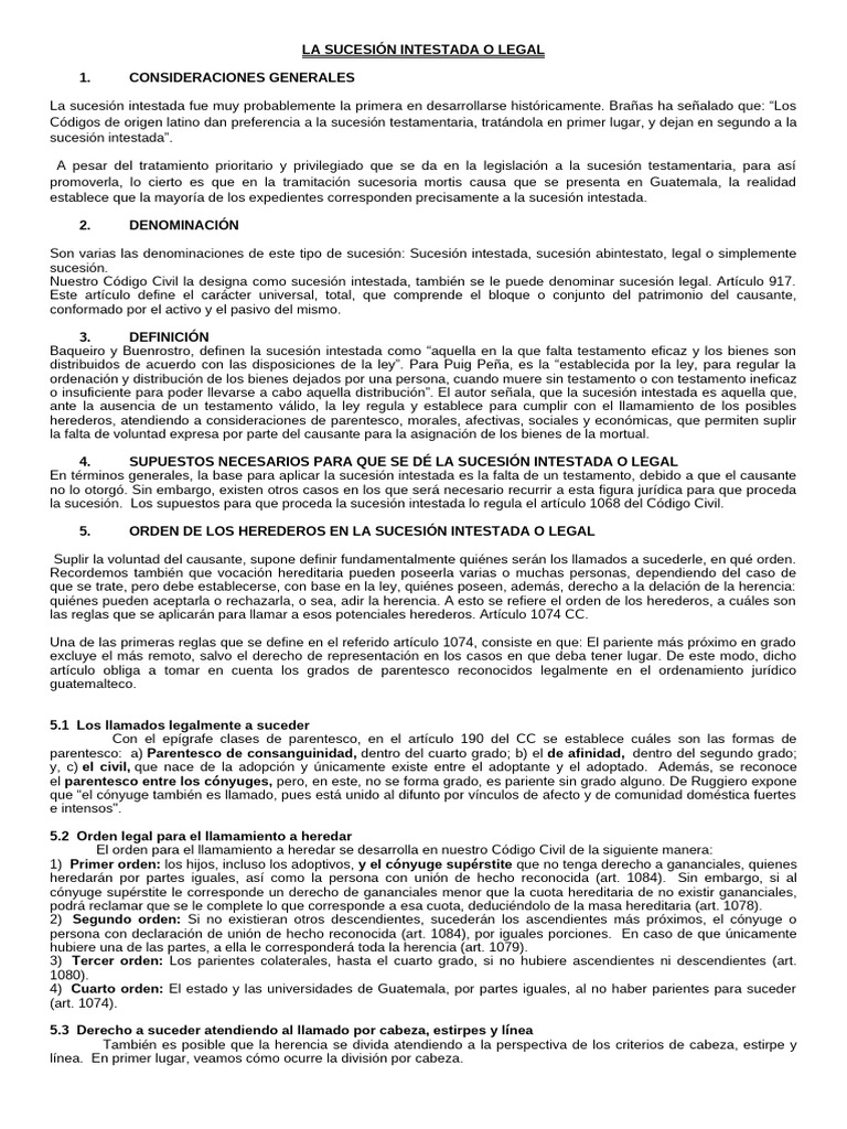 LOS LEGADOS (Nuevo) | PDF | Intestacy | Política