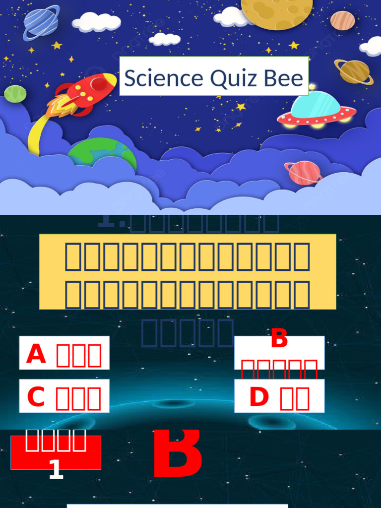 Science Quiz Bee | PDF