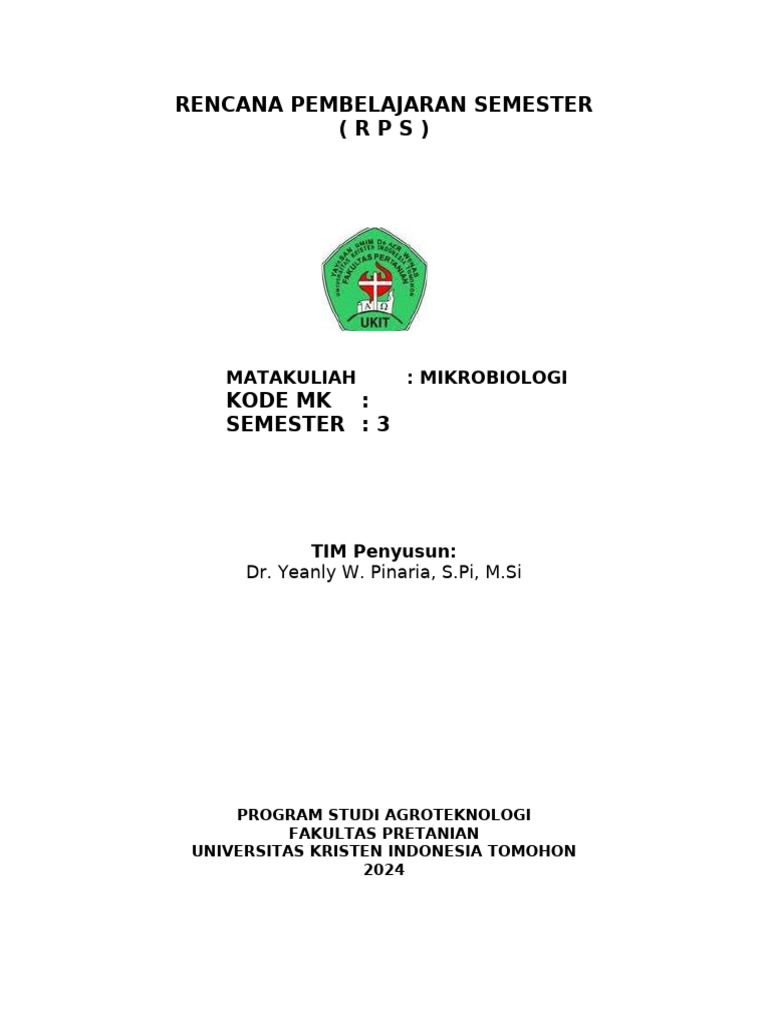 RPS Mikro Agroteknologi | PDF