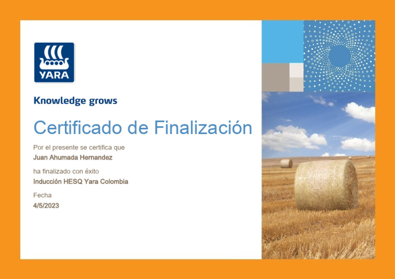 Certificate of Completion | PDF