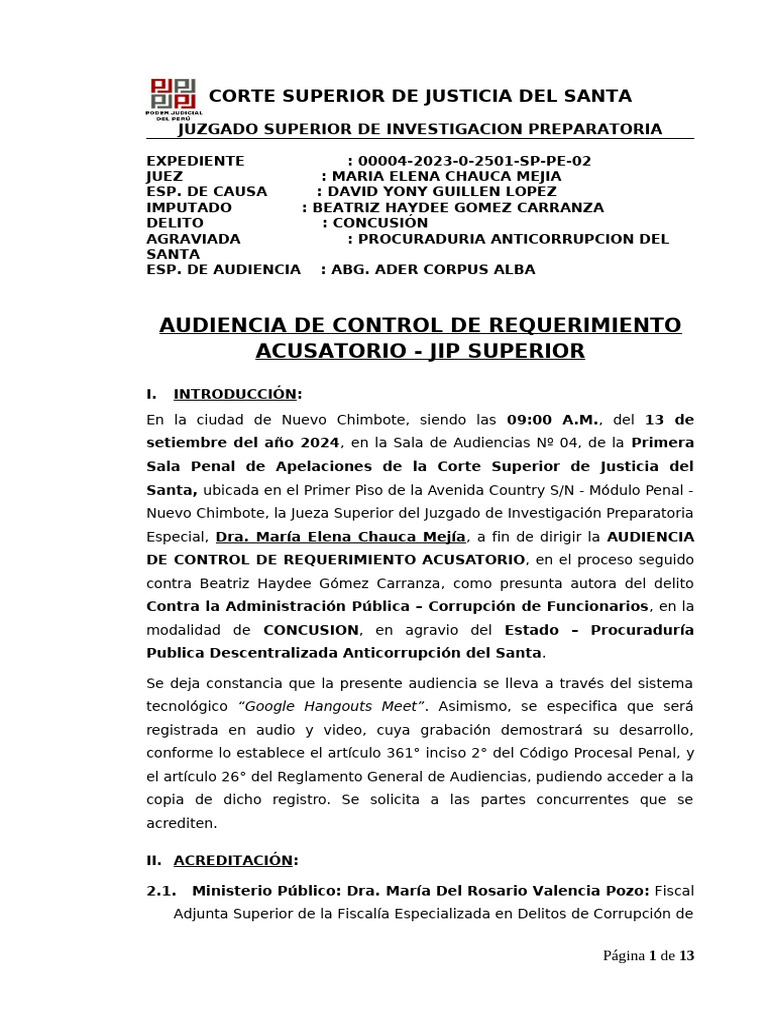 Acta 04 - 2023 | PDF