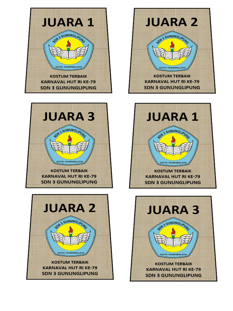 LOGO JUARA PIALA | PDF