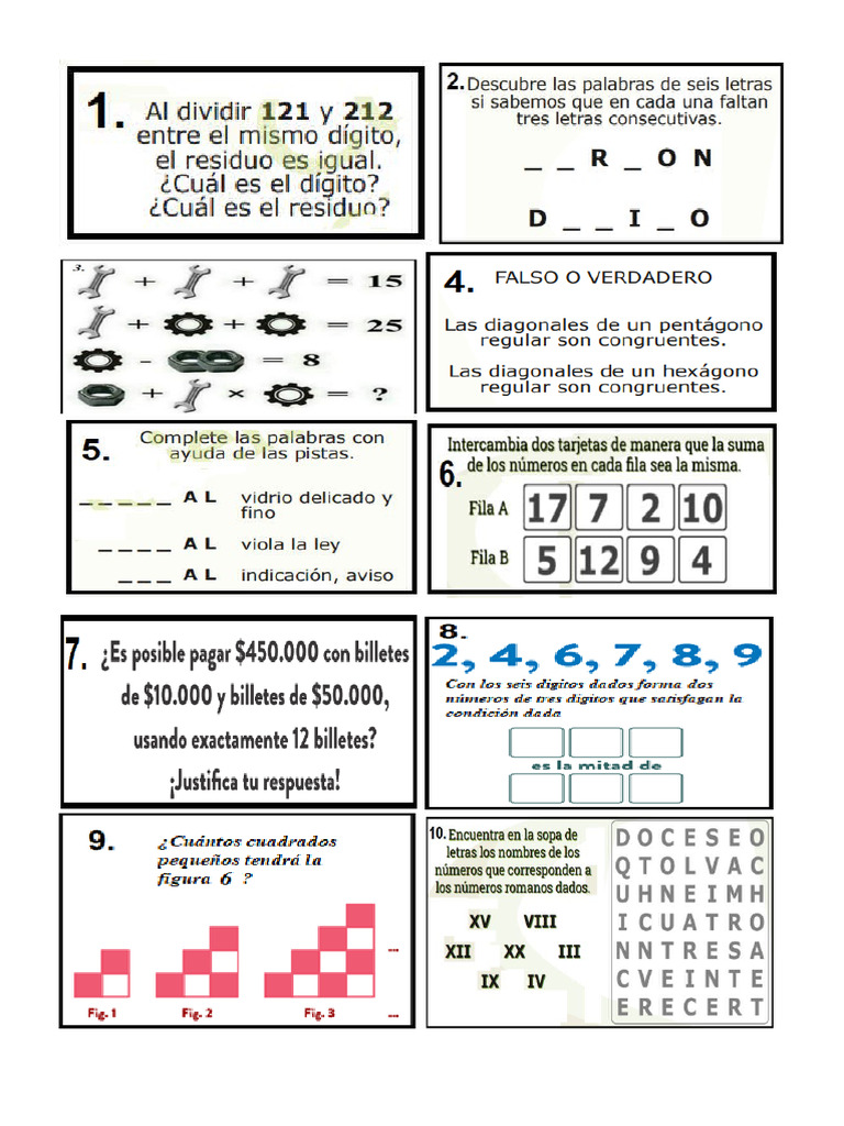 Calendario Matemático ITA Juan Frío Agosto 2024 Mono | PDF