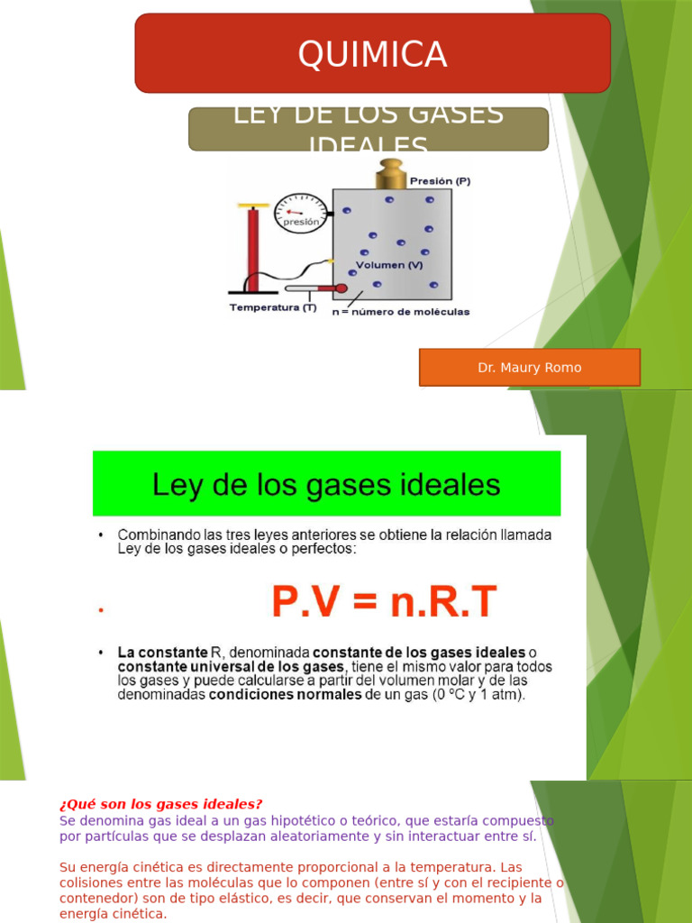 leyes de los gases ideales 2 bgu | PDF