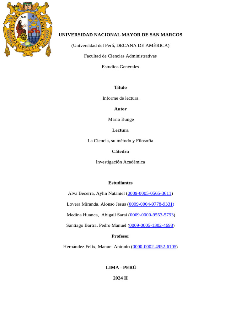 GRUPO 2 - Informe de Lectura-NNII | PDF