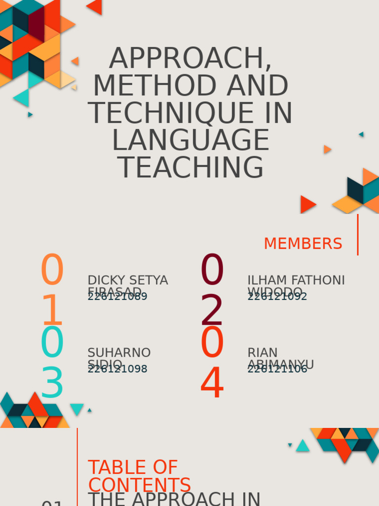 GROUP 2 TEACHING | PDF