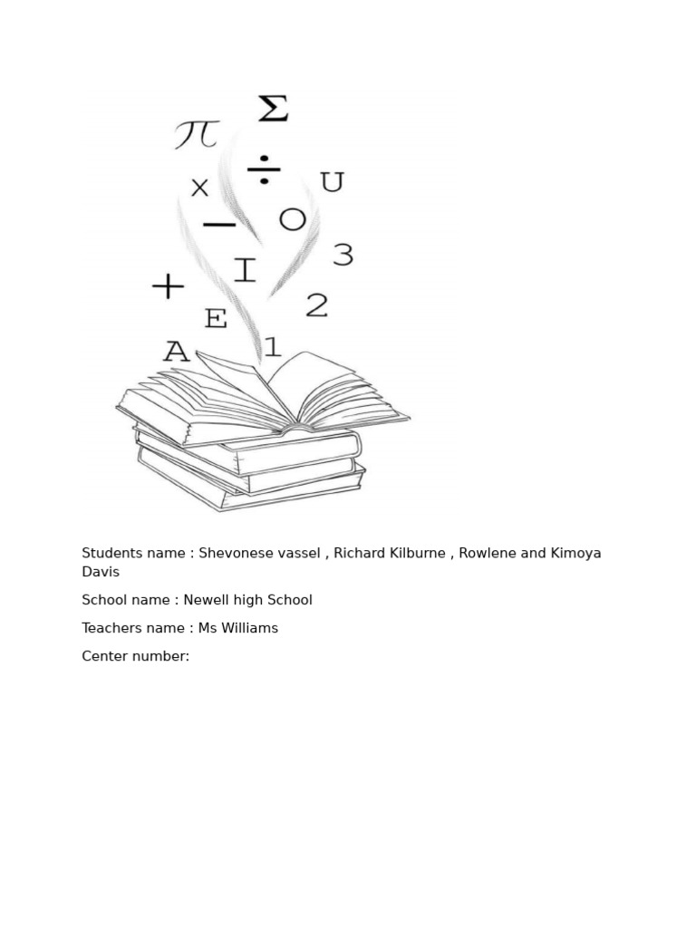 Mathematics Sba | PDF