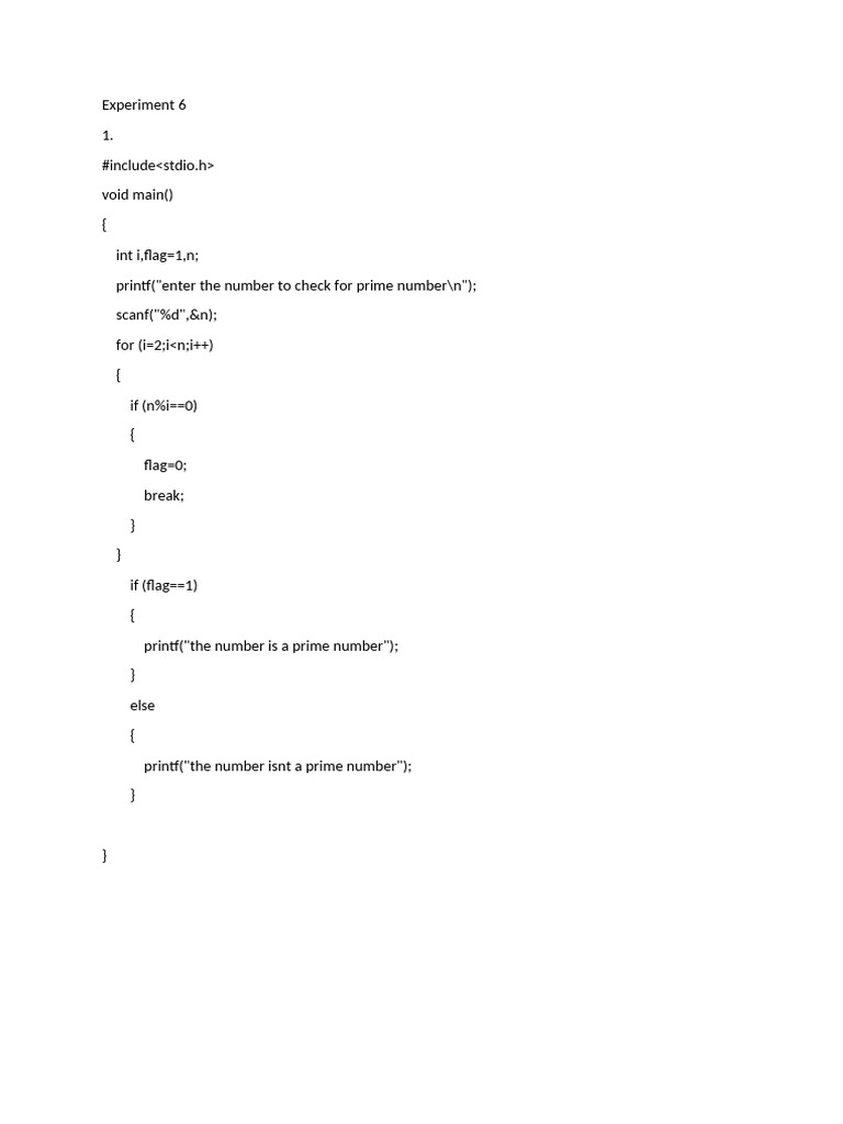 Experiment 6 C006 Saachi Jain | PDF