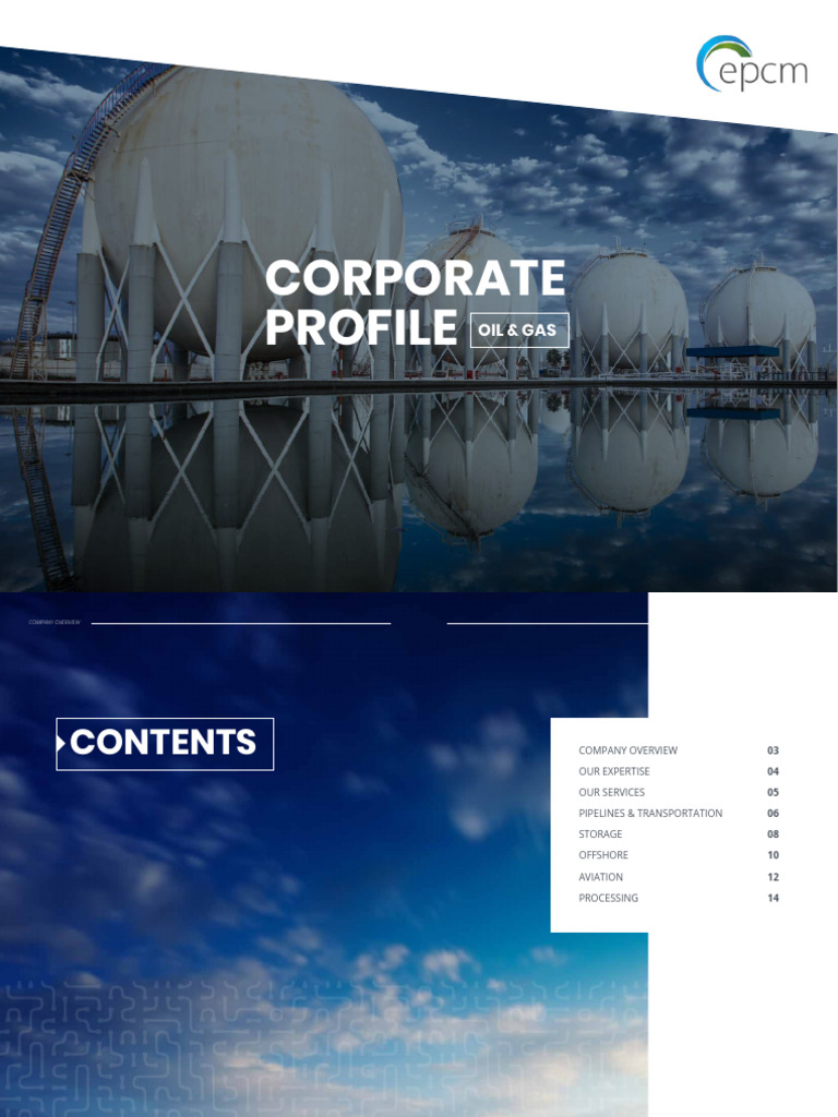 EPCM Oil Gas Corporate Profile | PDF