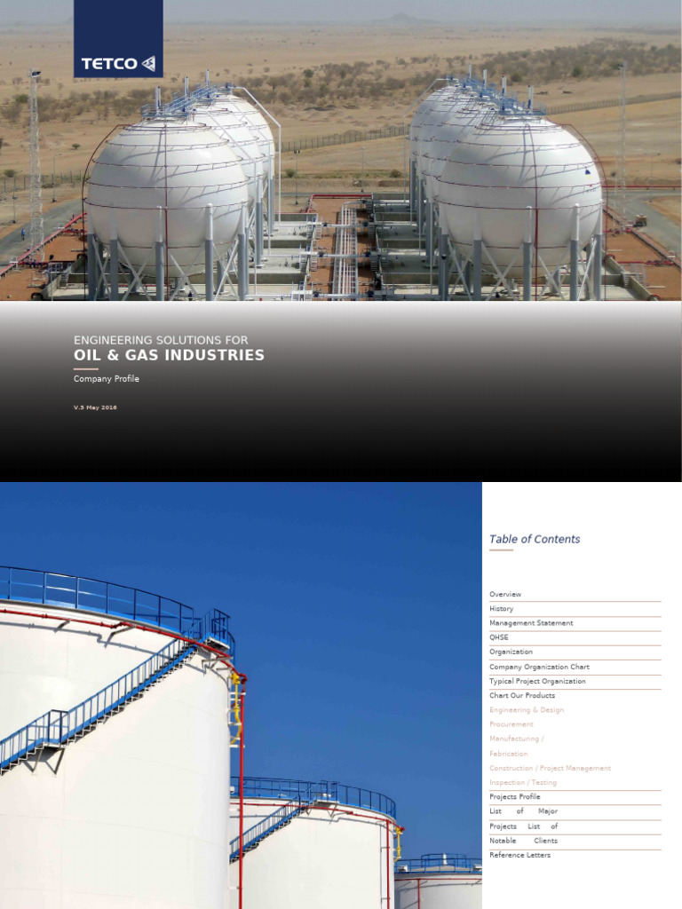 TETCO Company Profile | PDF