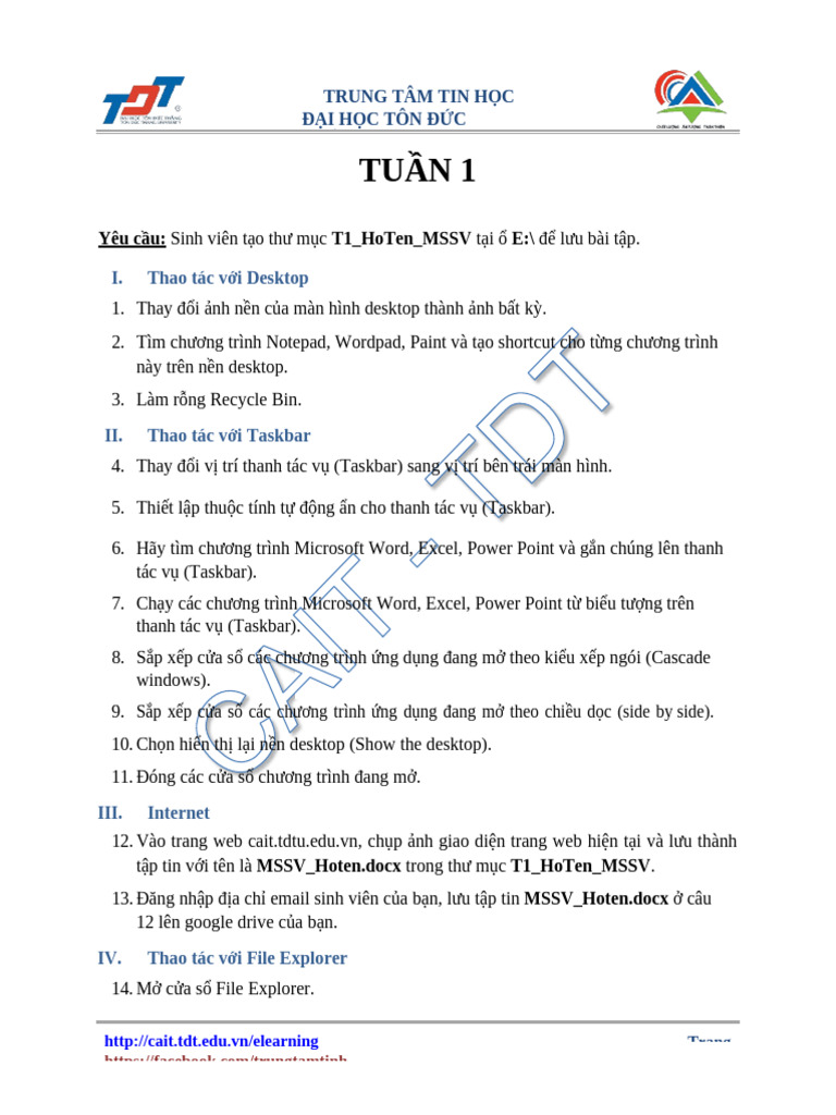 BT CSTH1 Tuan1 | PDF