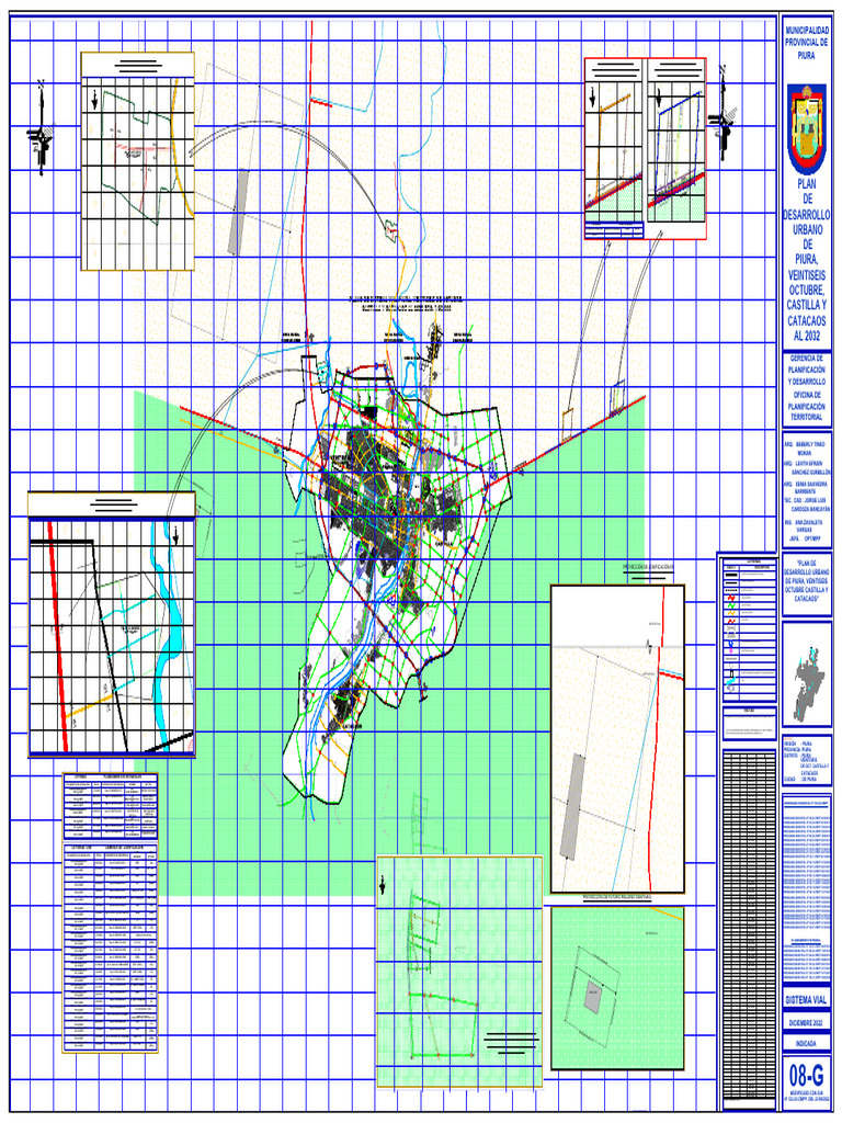 Plano 08g - Plano Sistema Vial Área Metropolitana - Sistema Vial | PDF
