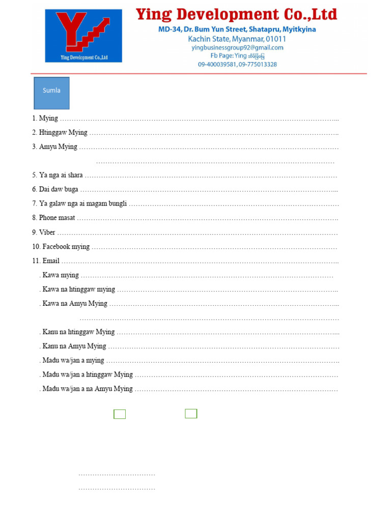 KRIG Shawk Shawn Hkrang | PDF