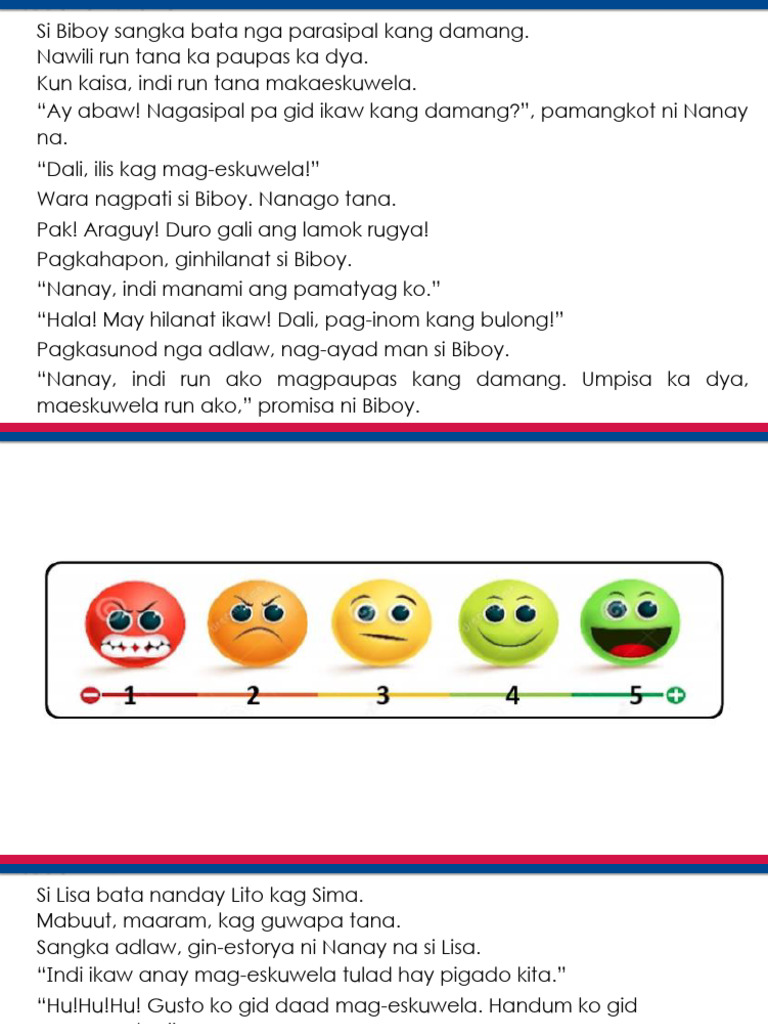 Kinaray-A - G2 Learners Sheet | PDF