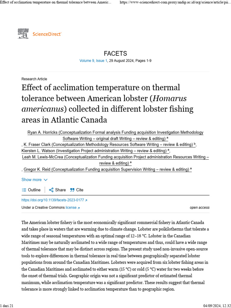 Temperature On Thermal | PDF