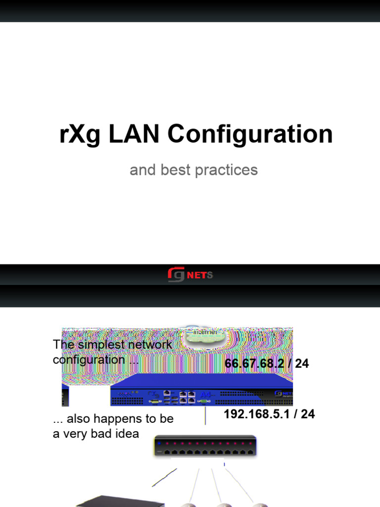 4 RXG LAN Configuration and Best Practices | PDF