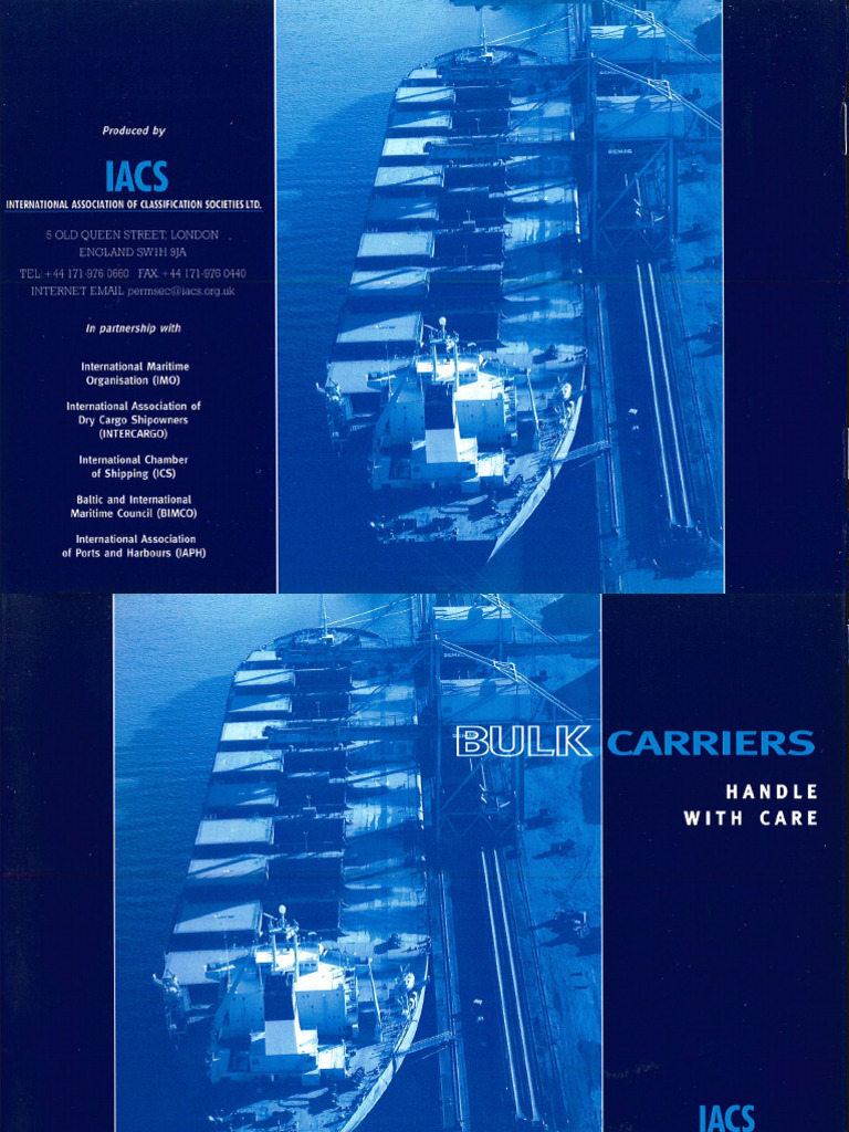 Bulk Carriers Handle With Care | PDF