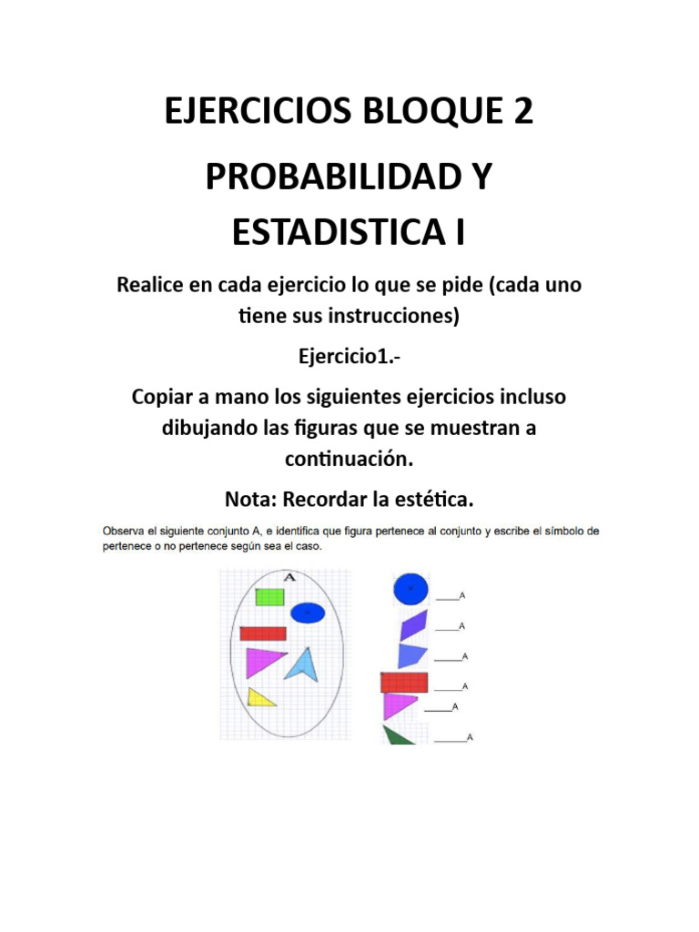 Ejercicios Bloque 2 | PDF