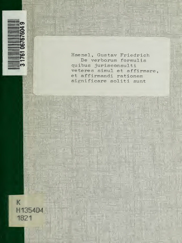 De Verborum Formulis | PDF