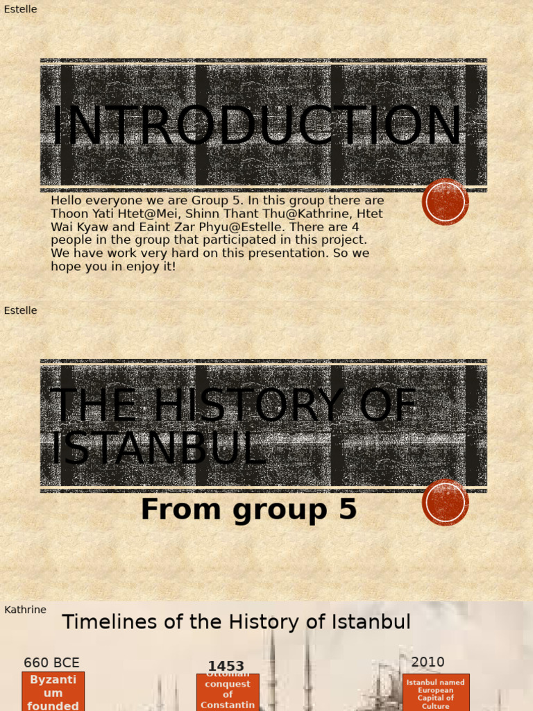 The History of Istanbul | PDF