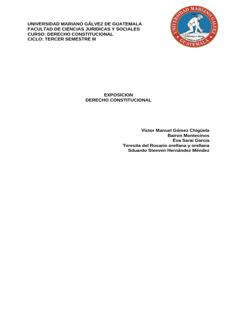 Grupo 3 REGIMEN POLÃ - TICO ELECTORAL | PDF