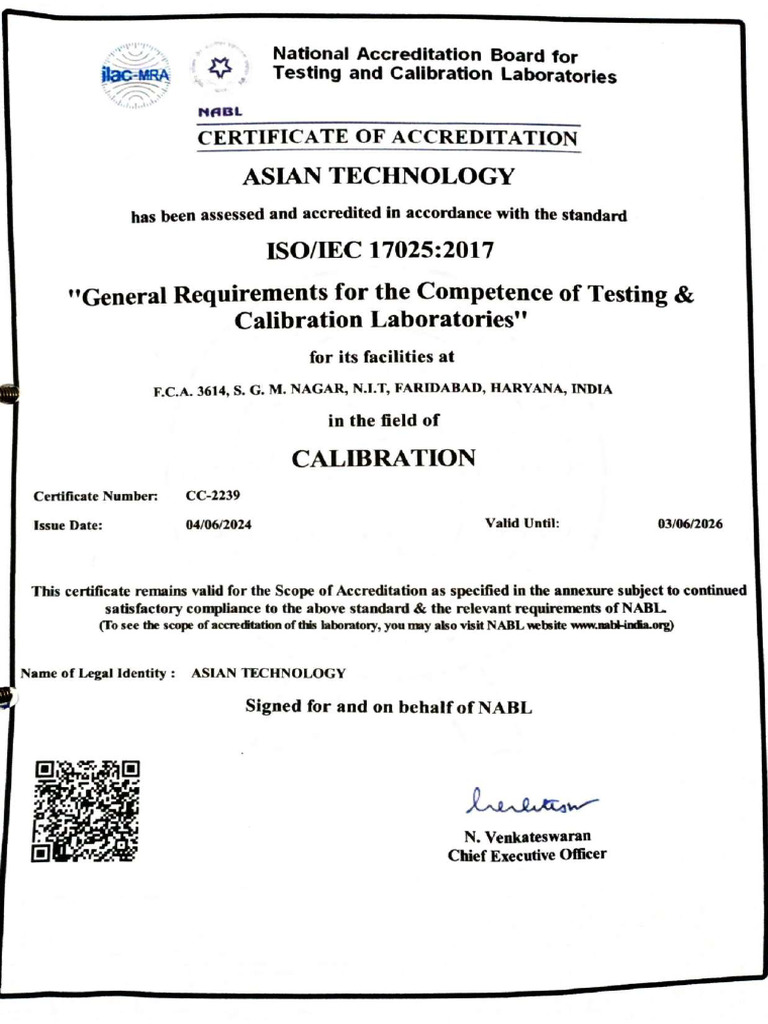 Certificate of Accreditation | PDF