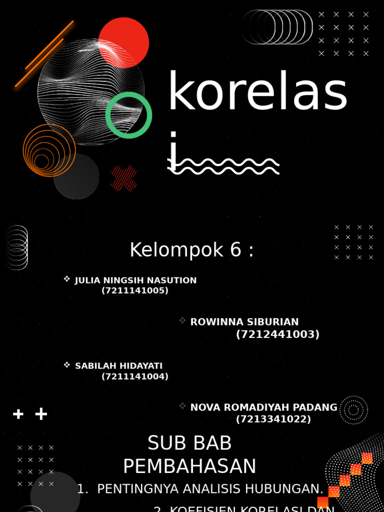 Kel 6 Korelasi | PDF