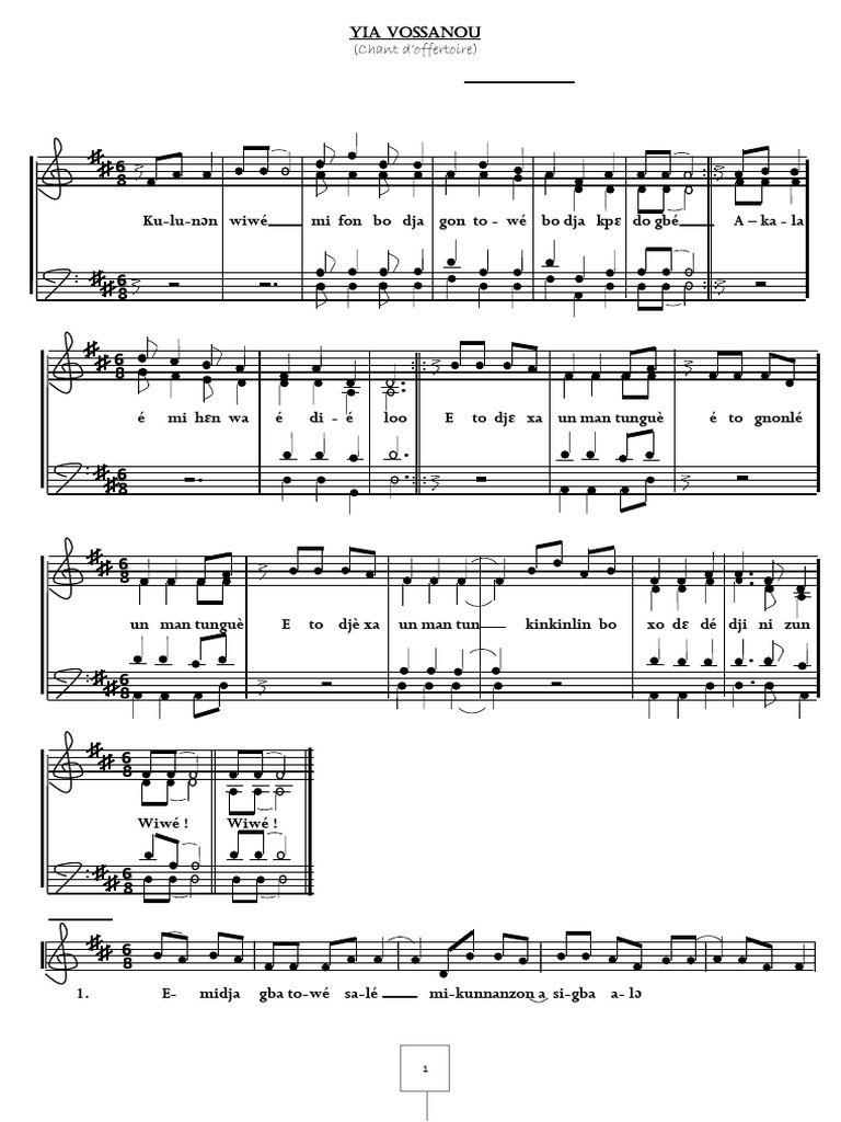 Yi Avossanu (SYA) . | PDF