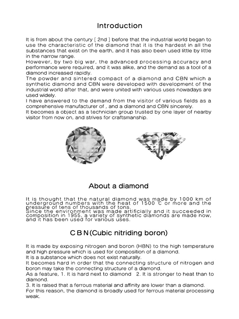 Nagoya Diamond (Catolog Tiếng Anh) | PDF
