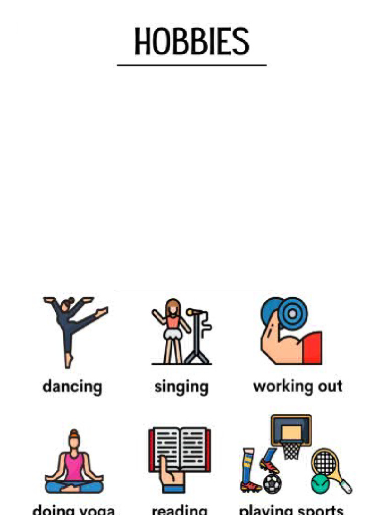 Hobbies - Graphics & Words | PDF