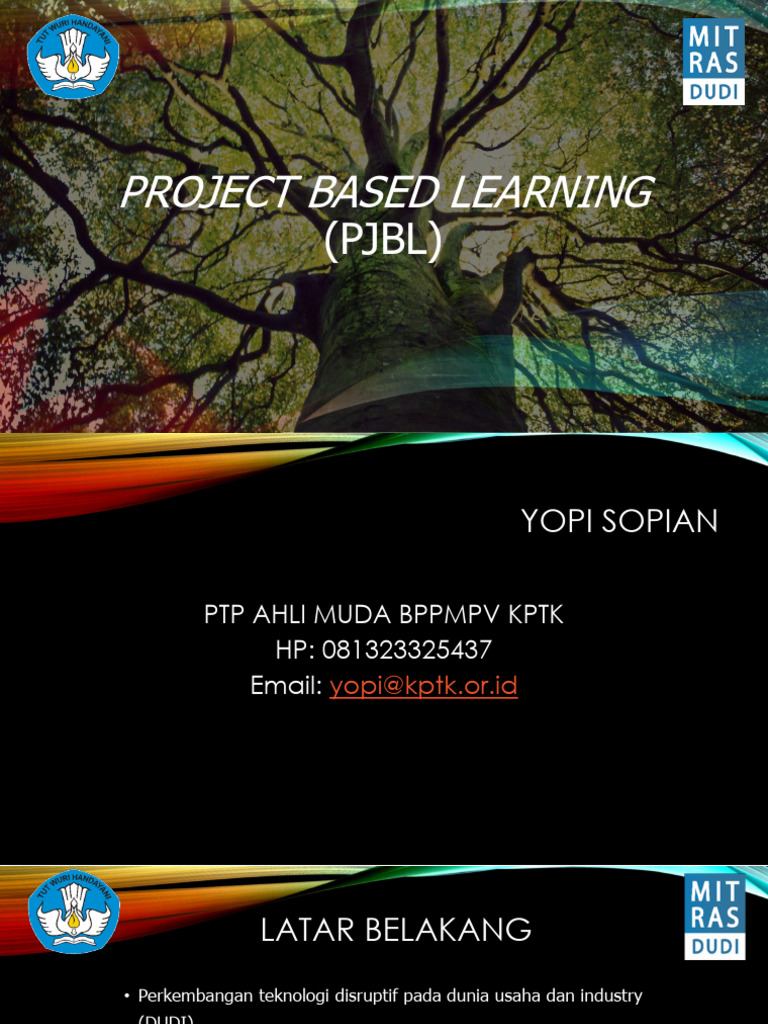 Pembelajaran PJBL | PDF