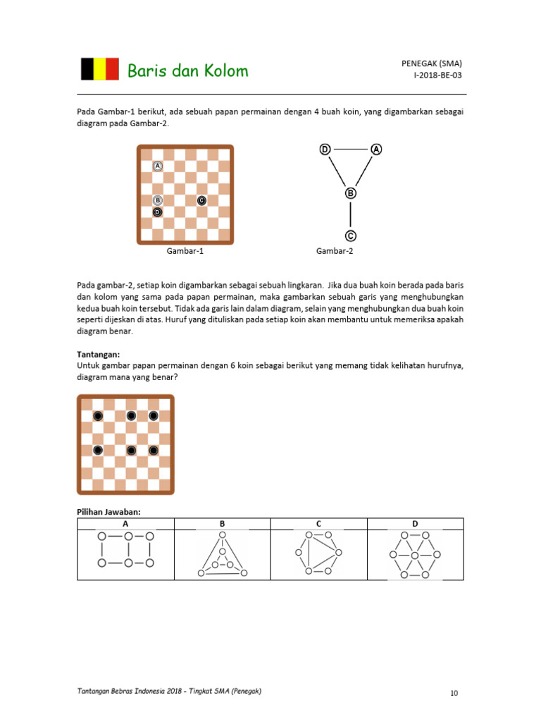 Soal Bebras Tingkat SMA | PDF