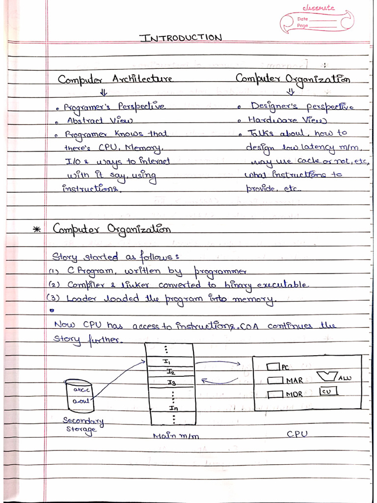 Computer Organization and Architecture | PDF