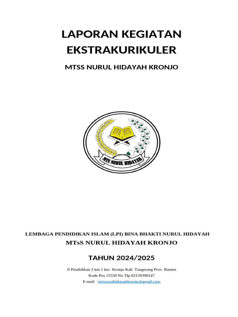 Ekskul MTS NH 2024 | PDF