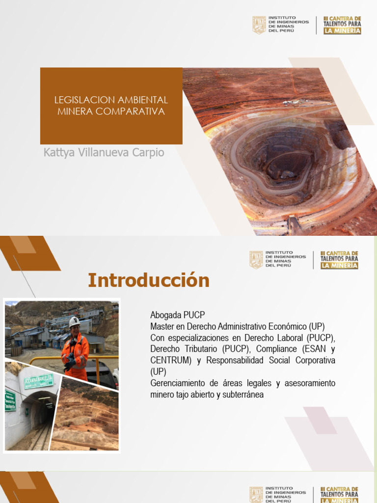 LEGISLACION AMBIENTAL MINERA COMPARADA Rev | PDF