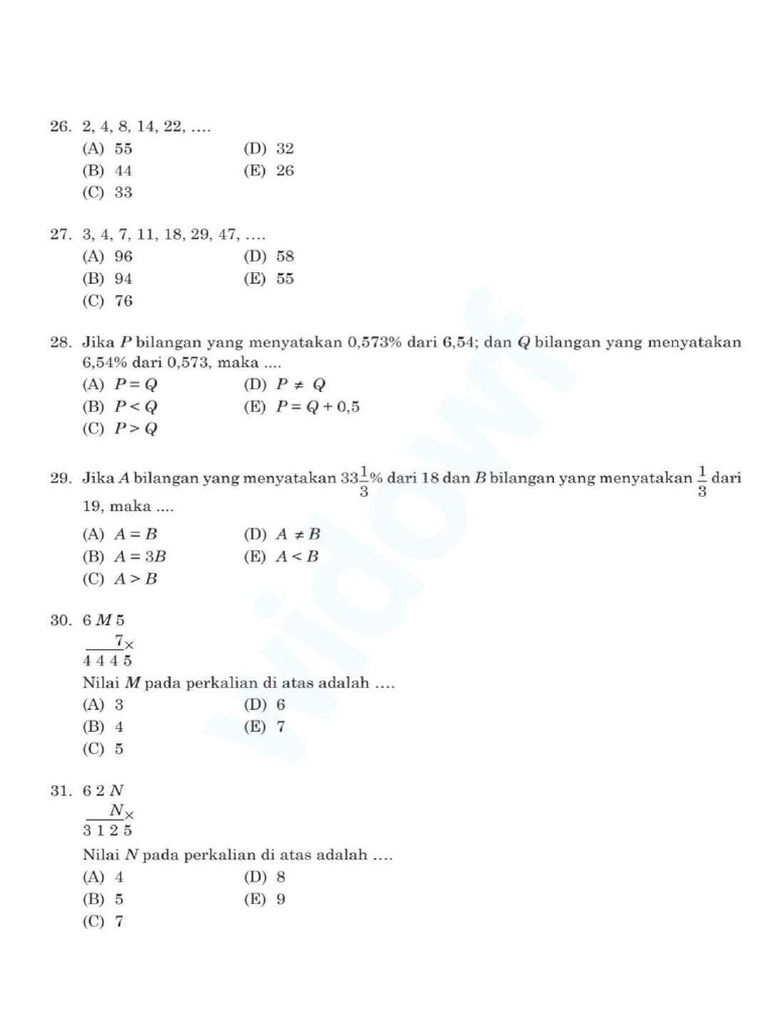 Numerik Dan Hitung Cepat | PDF