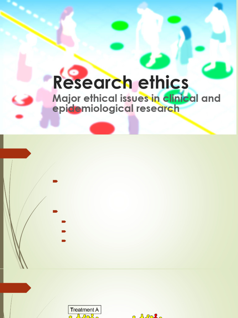 Research Ethics: Major Ethical Issues in Clinical and Epidemiological ...