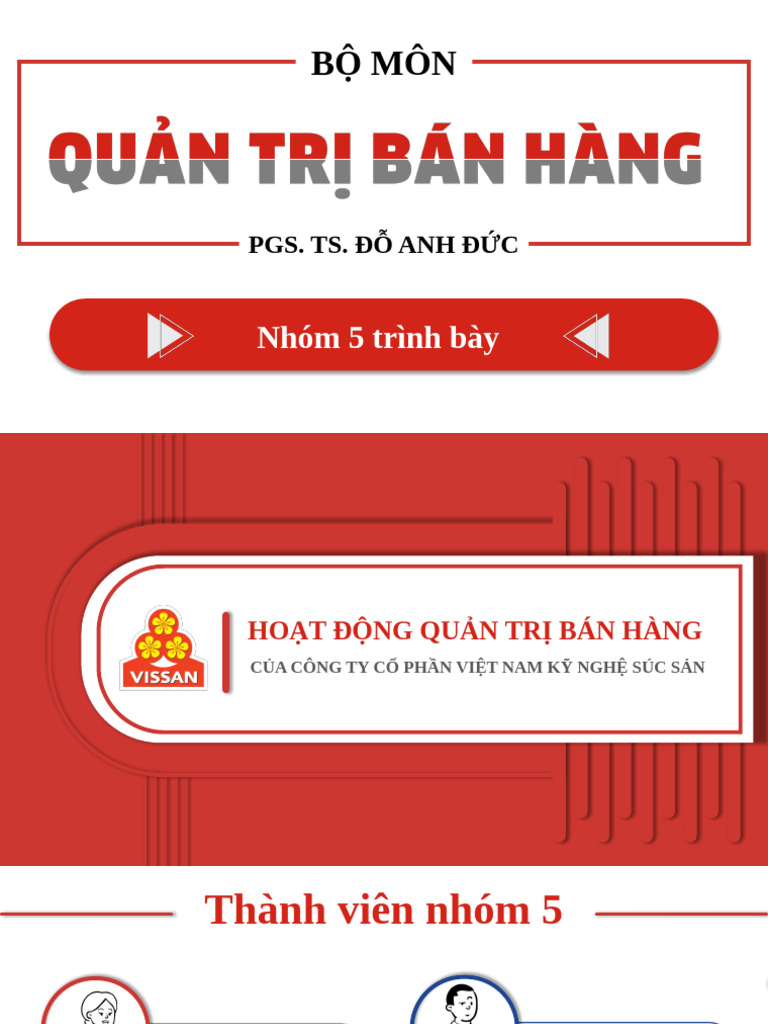 QTBH - Nhóm 5 - VISSAN - Fixed | PDF