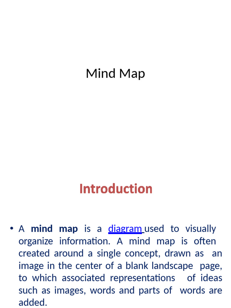 mind map | PDF