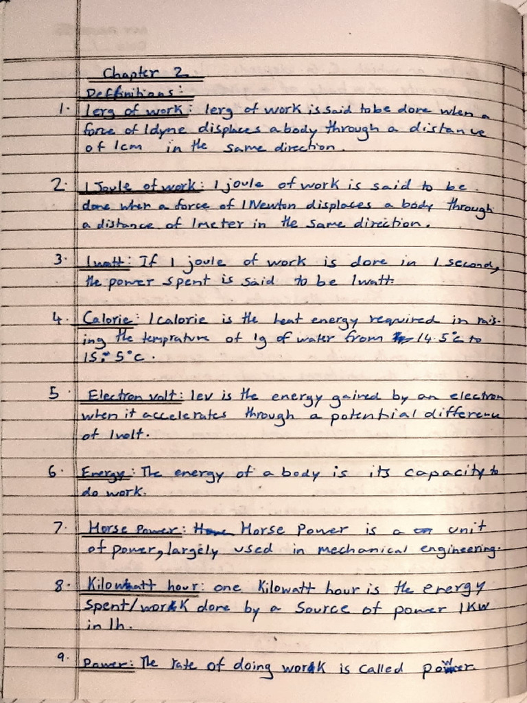 Tanishka Phy Chapter 2 Homework | PDF | James Watt