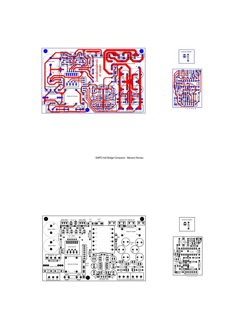 SMPS Half Bridge Compacta | PDF