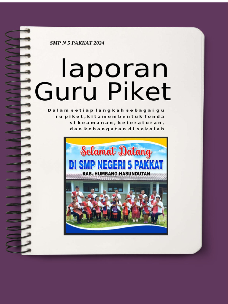 Laporan GPH SMP 5 Pakkat | PDF