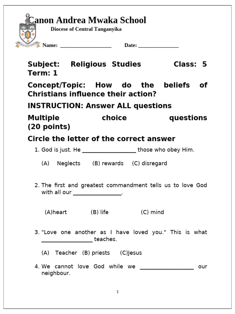 Mid Term Exams 2024 25 Rs 5 Pdf