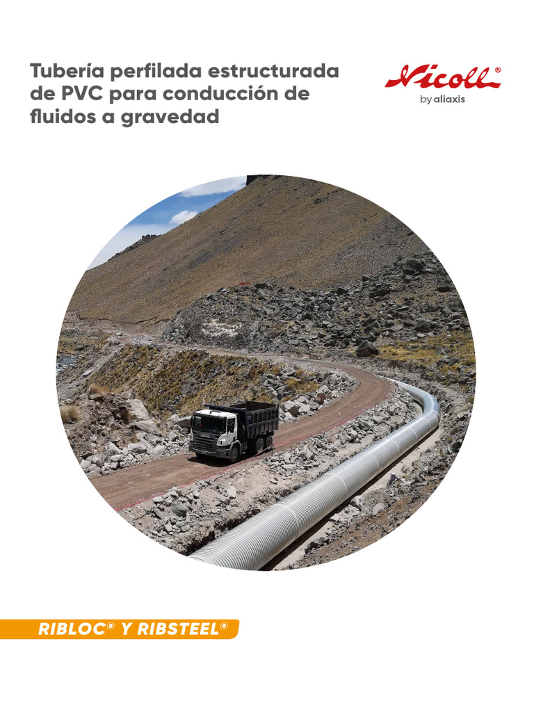 Catálogo Tubería+PVC RIB+LOC+y+RIB+STEEL Nicoll+by+aliaxis | PDF