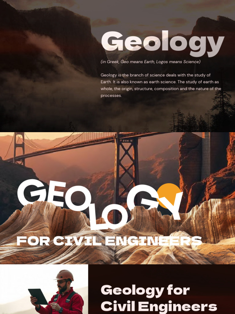 Geology Essentials for Engineers | PDF | Earth Sciences | Geology
