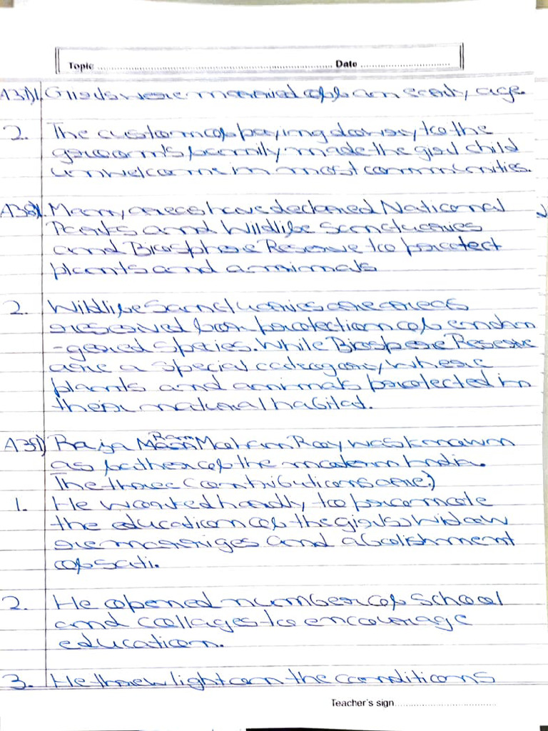 Harshvardhan SST Paper | PDF