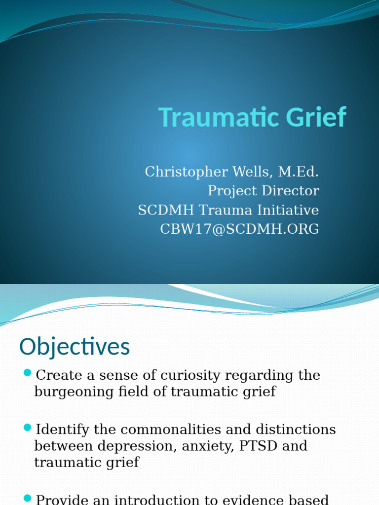 Traumatic Grief PS | PDF